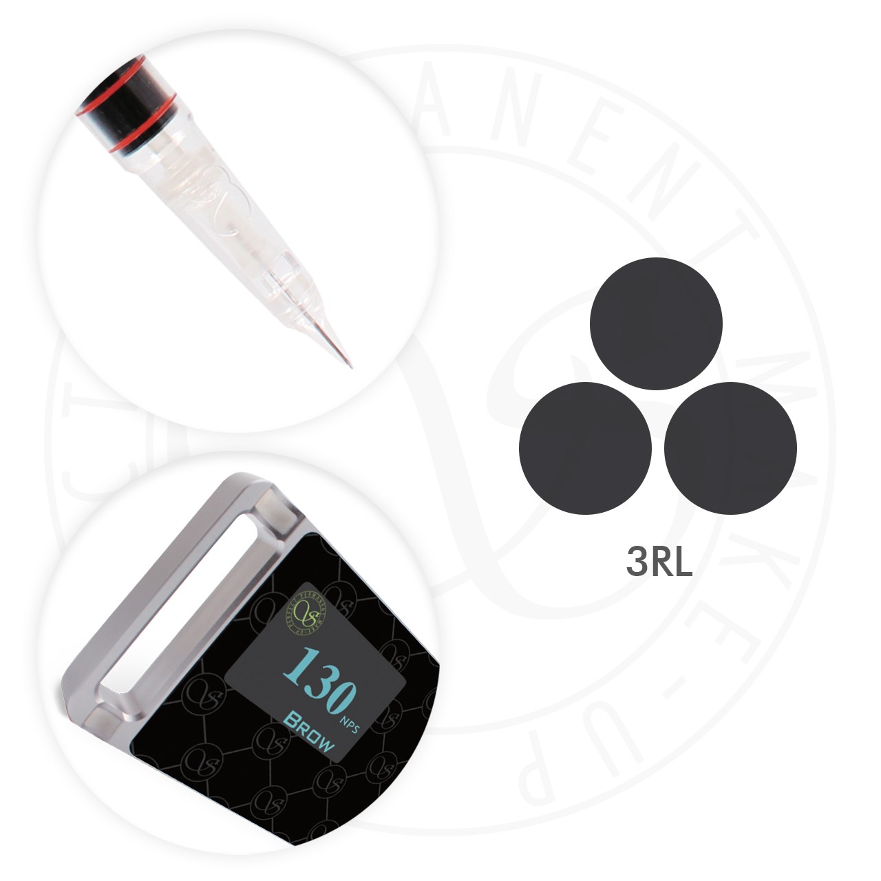 Basic Cartridge 3RL (0,25) - 15pcs - USA Sviato Shop